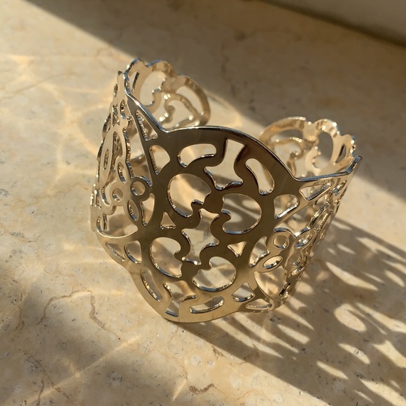 Jewelry | Vintage Gold Cuff Bracelet | Poshmark